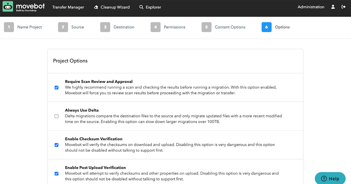 Simple Object Storage Migrations | Movebot - Data Agility and Insights